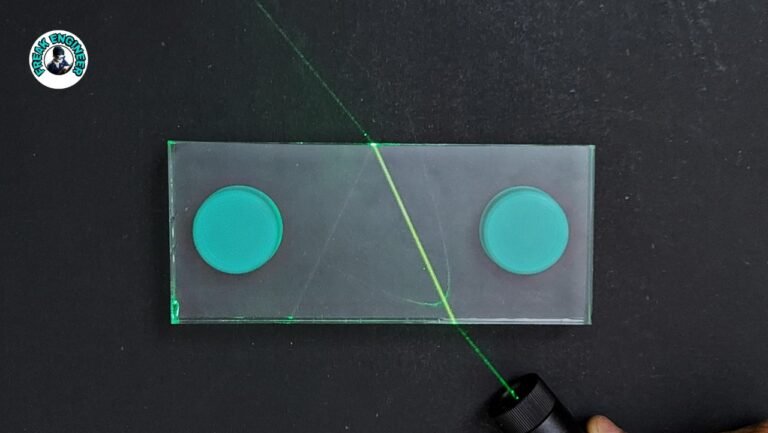 refraction through glass slab | refraction experiment » Freak Engineer