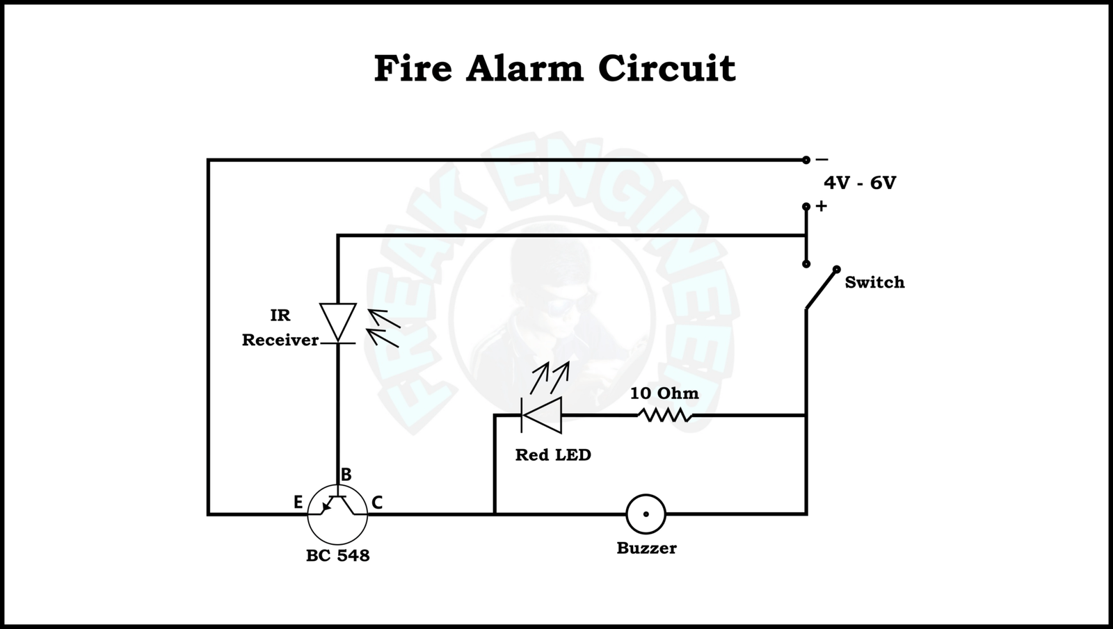 fire alarm circuit | fire alarm » Freak Engineer